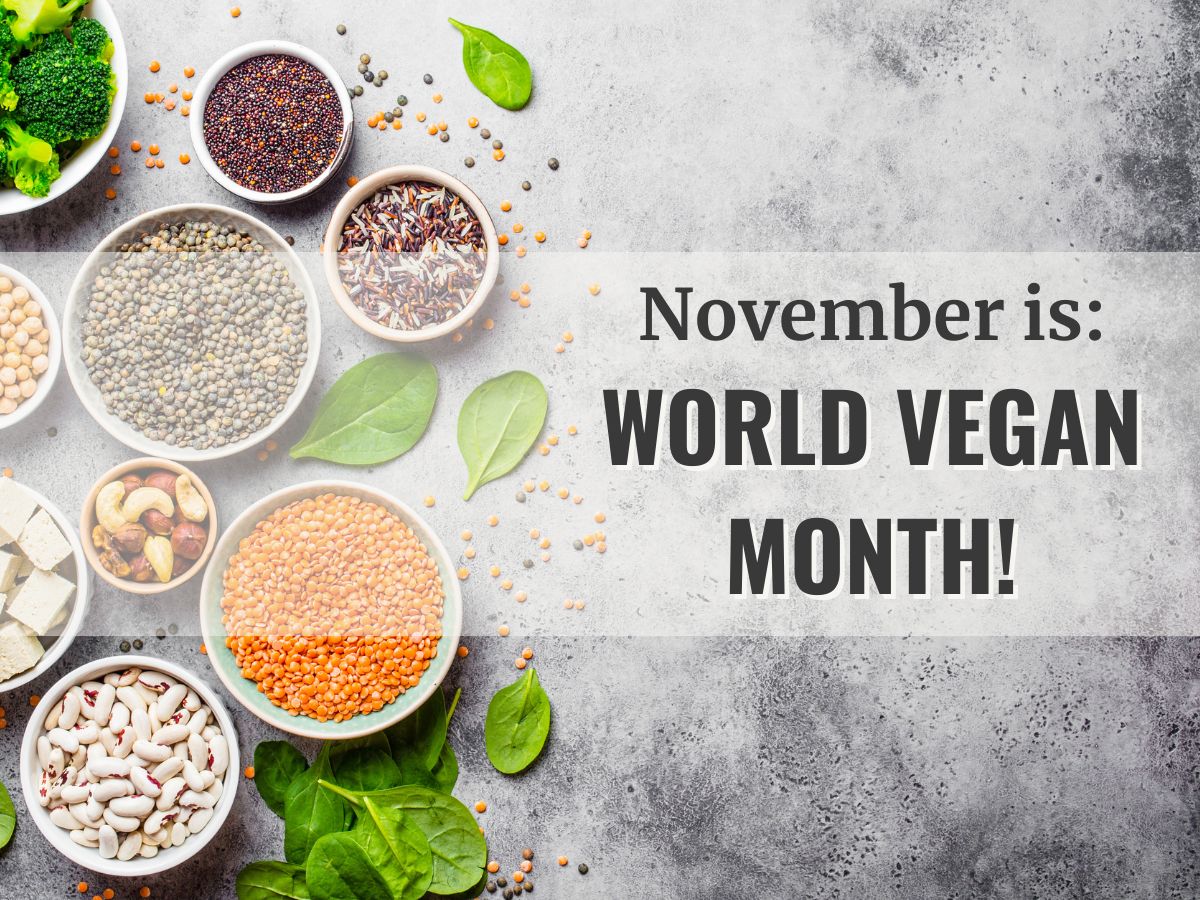 November is World Vegan Month!